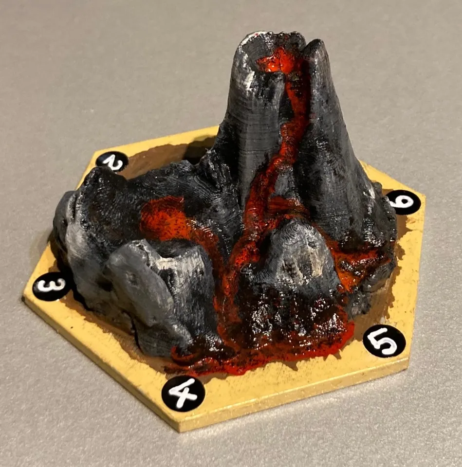 Catan Vulkan by Jodelkaiser | Download free STL model | Printables.com