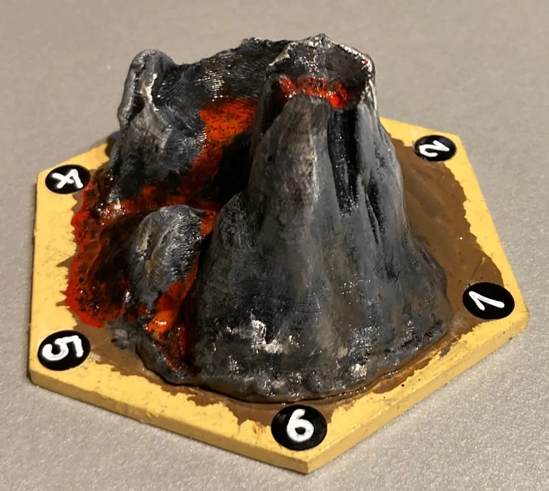 Catan Vulkan by Jodelkaiser | Download free STL model | Printables.com