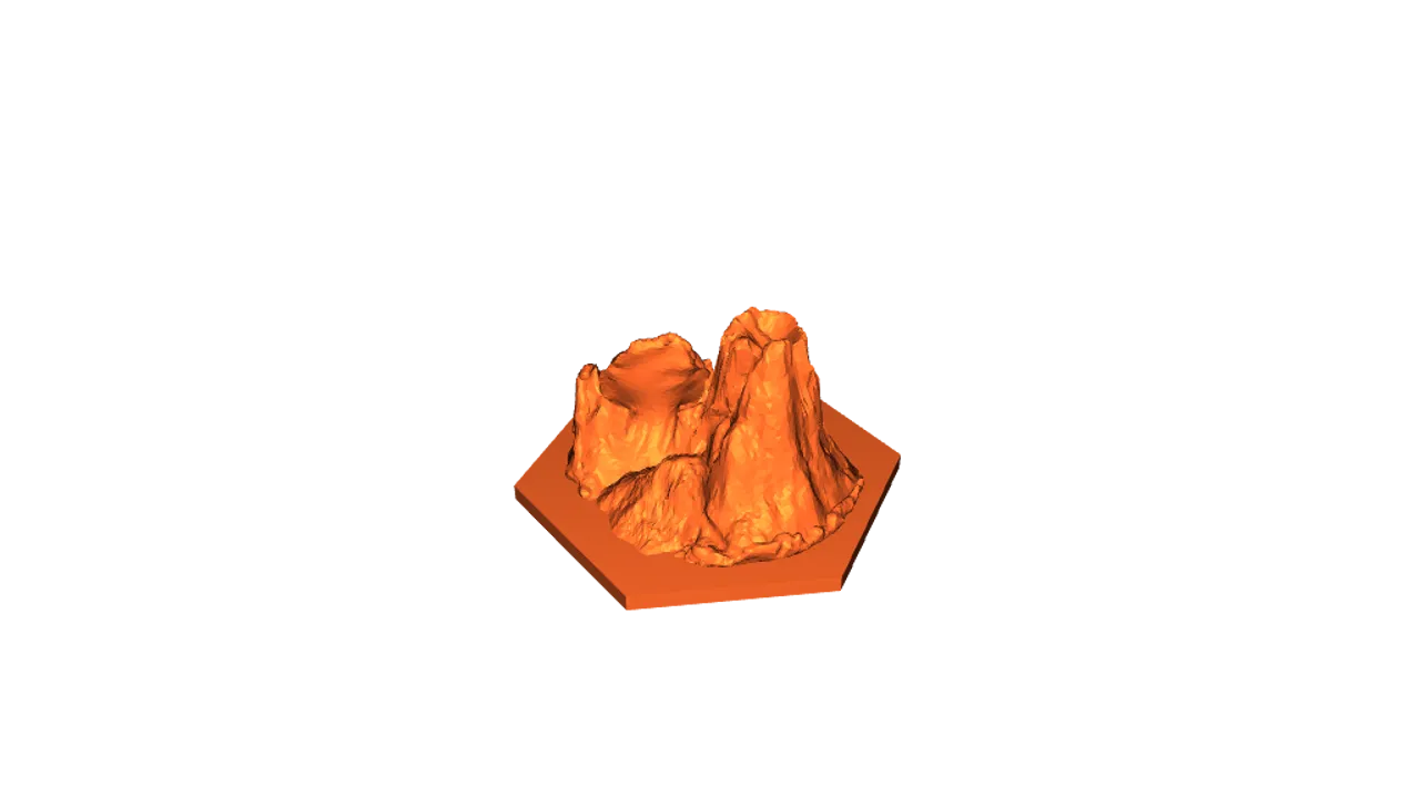Catan Vulkan by Jodelkaiser | Download free STL model | Printables.com
