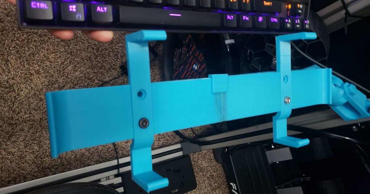 Swing Out Keyboard - Fits Ender 3 by Donkbot | Download free STL model ...