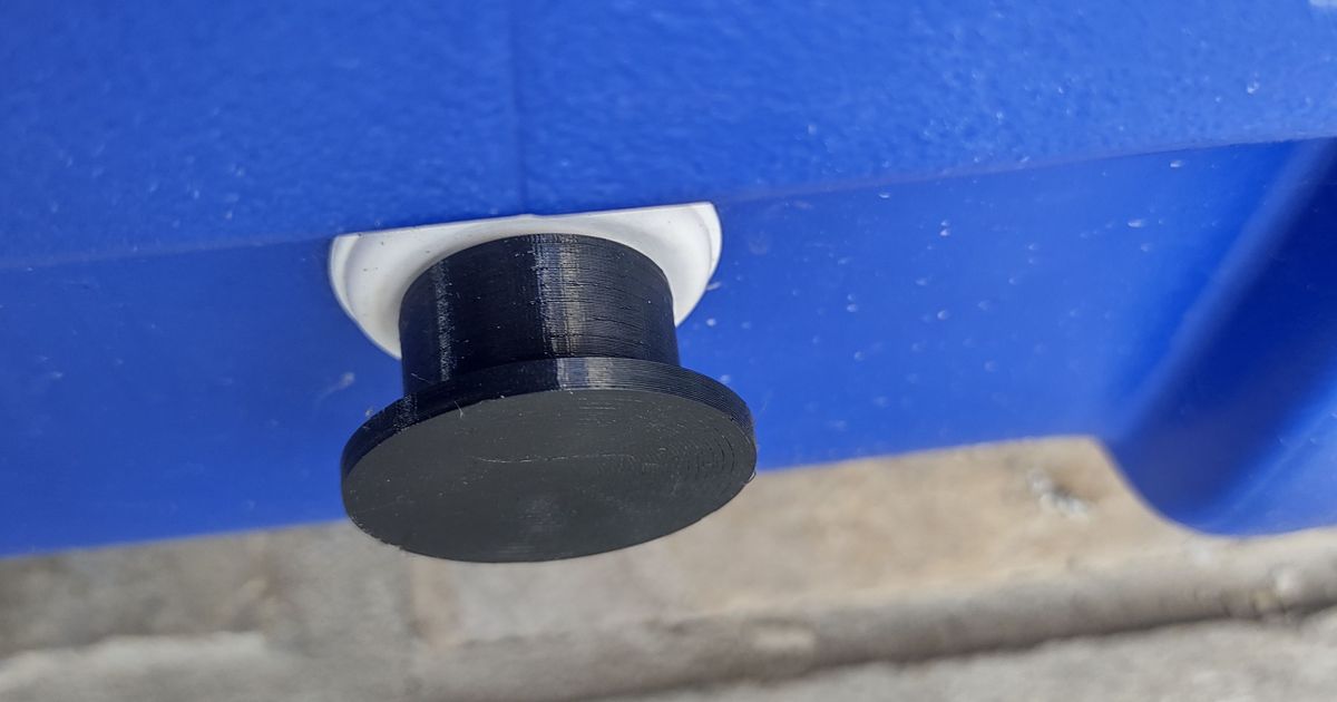Replacement Cooler Bung (Stopper or Cap) by JDS | Download free STL ...