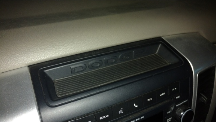 Dodge Ram 1500 Cell Phone Cradle by tagscott | Download free STL model ...