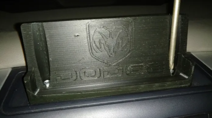 Dodge Ram 1500 Cell Phone Cradle by tagscott | Download free STL model ...