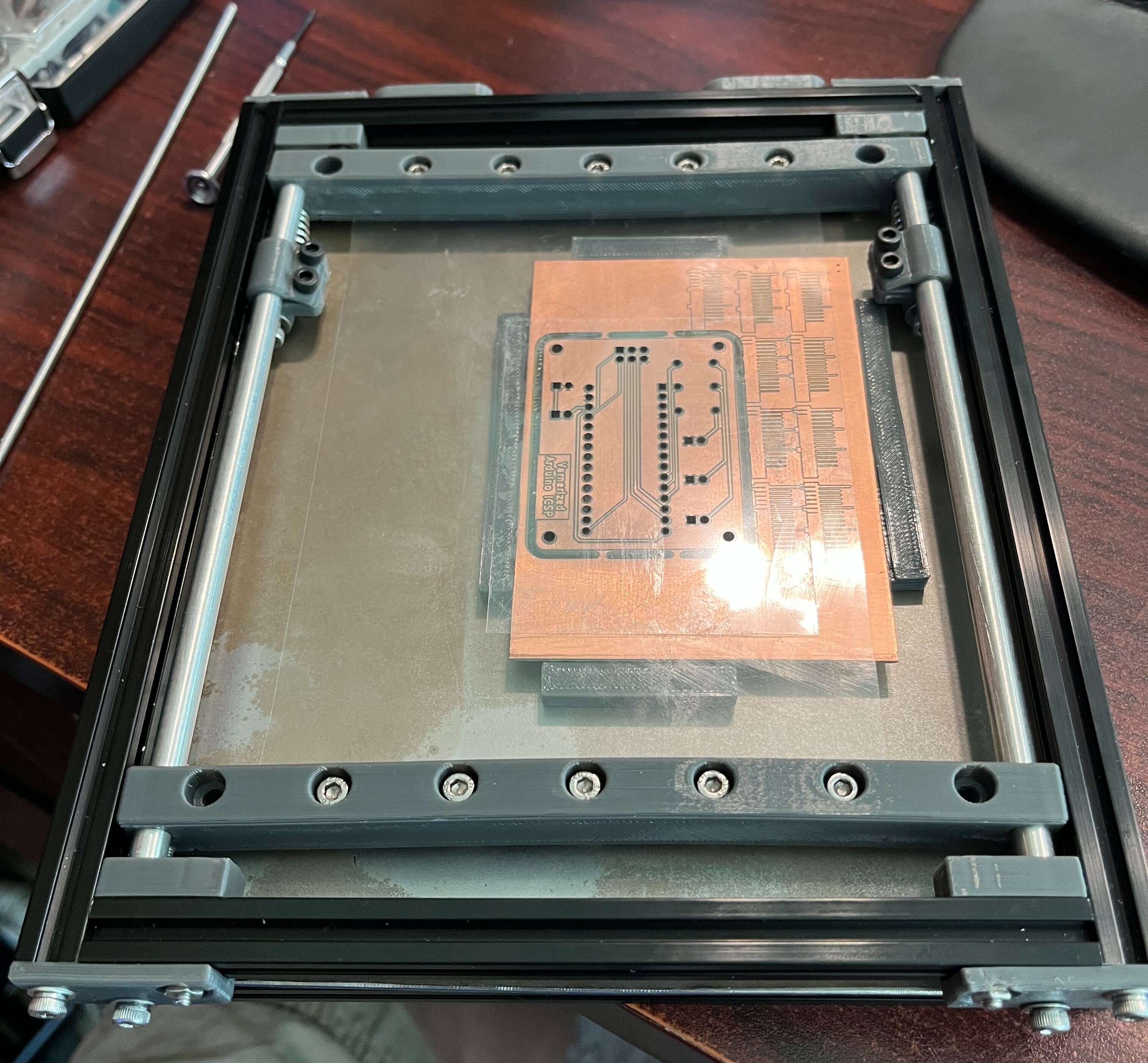 MakerBeam Based PCB Stencil Jig by Bryan Varner | Download free STL ...