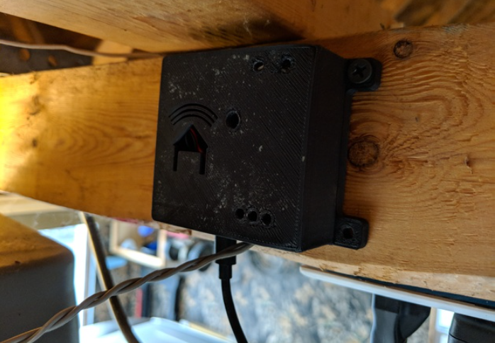 Nodemcu and Relay Housing for Garage Door Opener by tagscott | Download ...