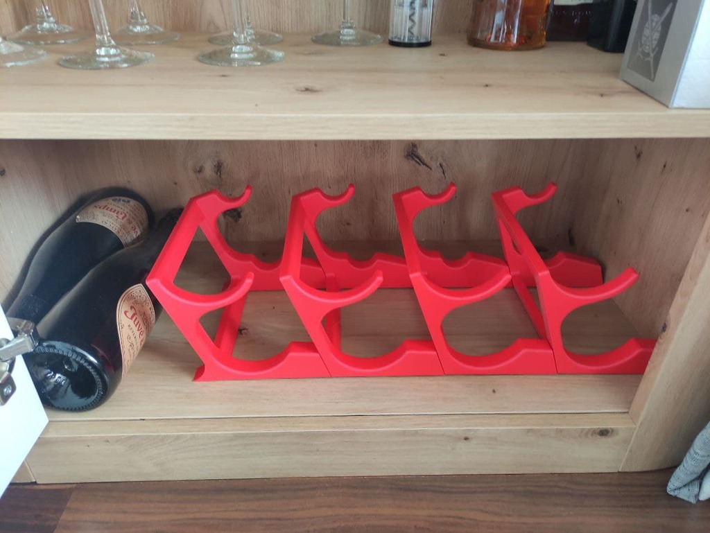 Modular bottle rack by Ljhtom (Javier Hernando) | Download free STL ...