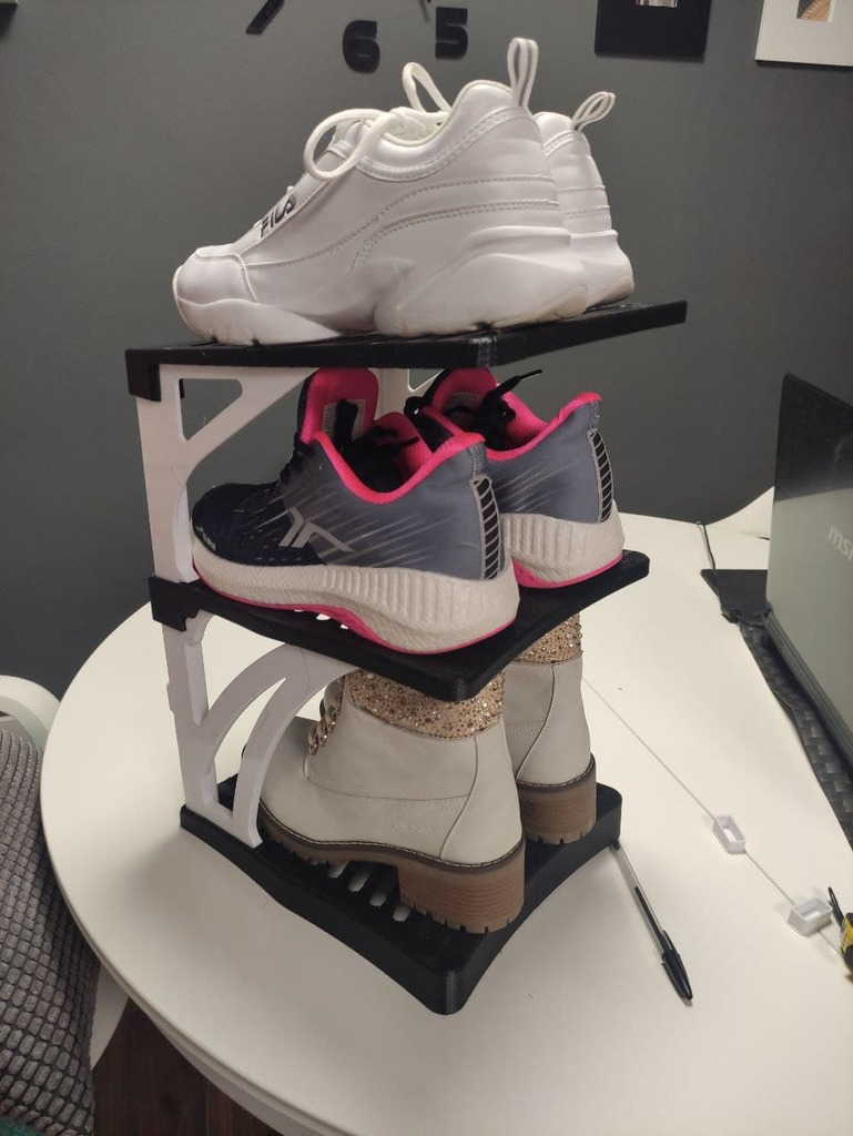 Modular stackable shoe rack. by Ljhtom (Javier Hernando) | Download ...