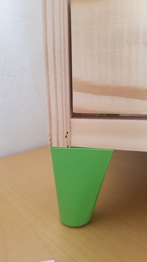Foot for storage box by coliss86 | Download free STL model | Printables.com