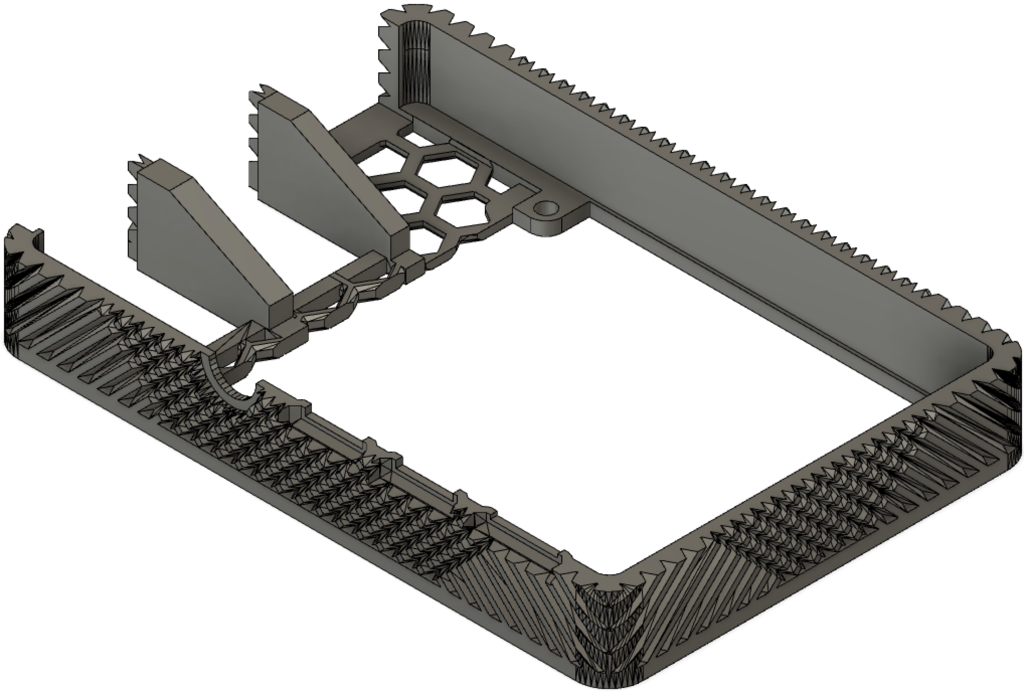 Raspberry Pi 4 case for sense hat by coliss86 | Download free STL model ...