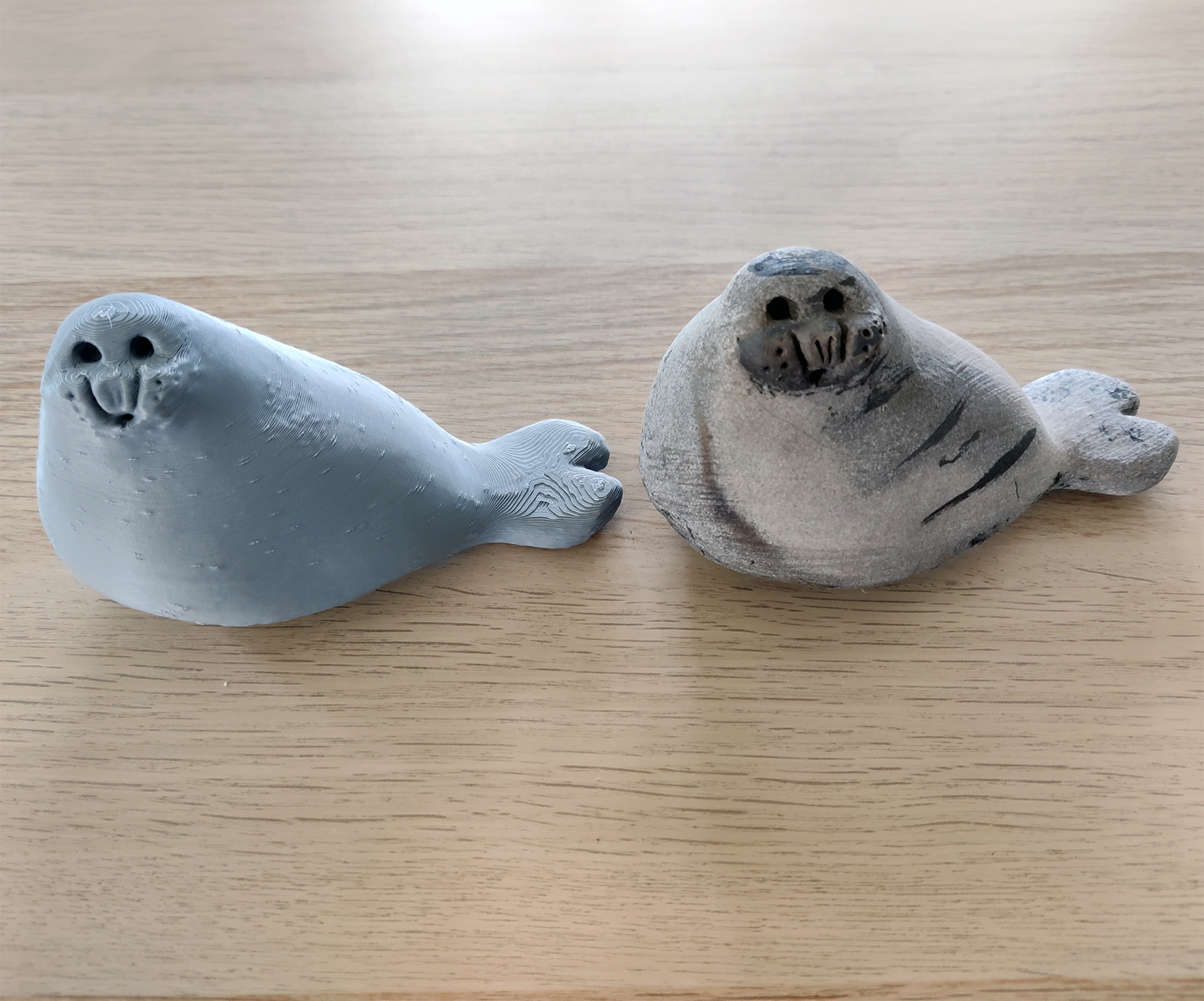 Surprised Seal (Photogrammetry) by Grayax | Download free STL model ...