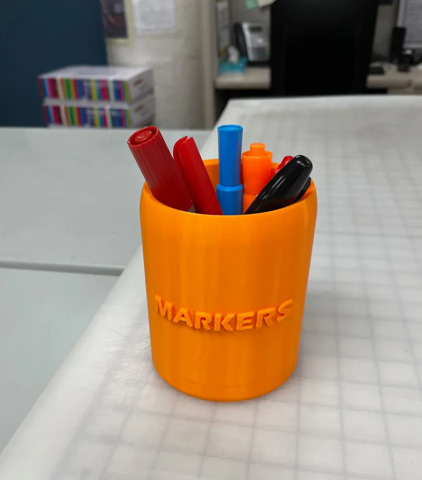 Marker Holder by Dragonfrost | Download free STL model | Printables.com