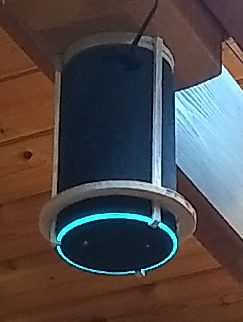 Amazon Echo Gen 2 Upside Down Mount by Youkai | Download free STL model ...