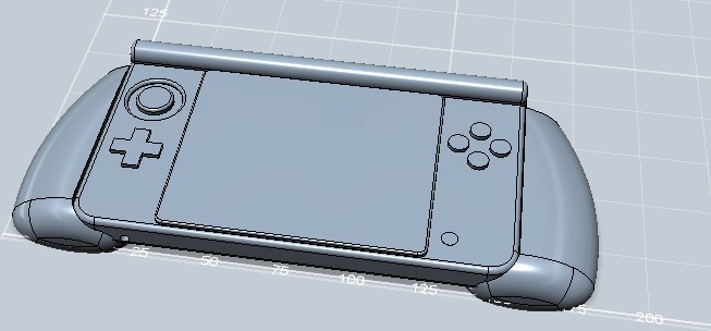 Grips for Nintendo 3DS XL by another gary | Download free STL model ...