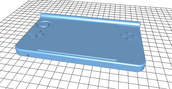 Nintendo 3DS XL Base by another gary | Download free STL model ...