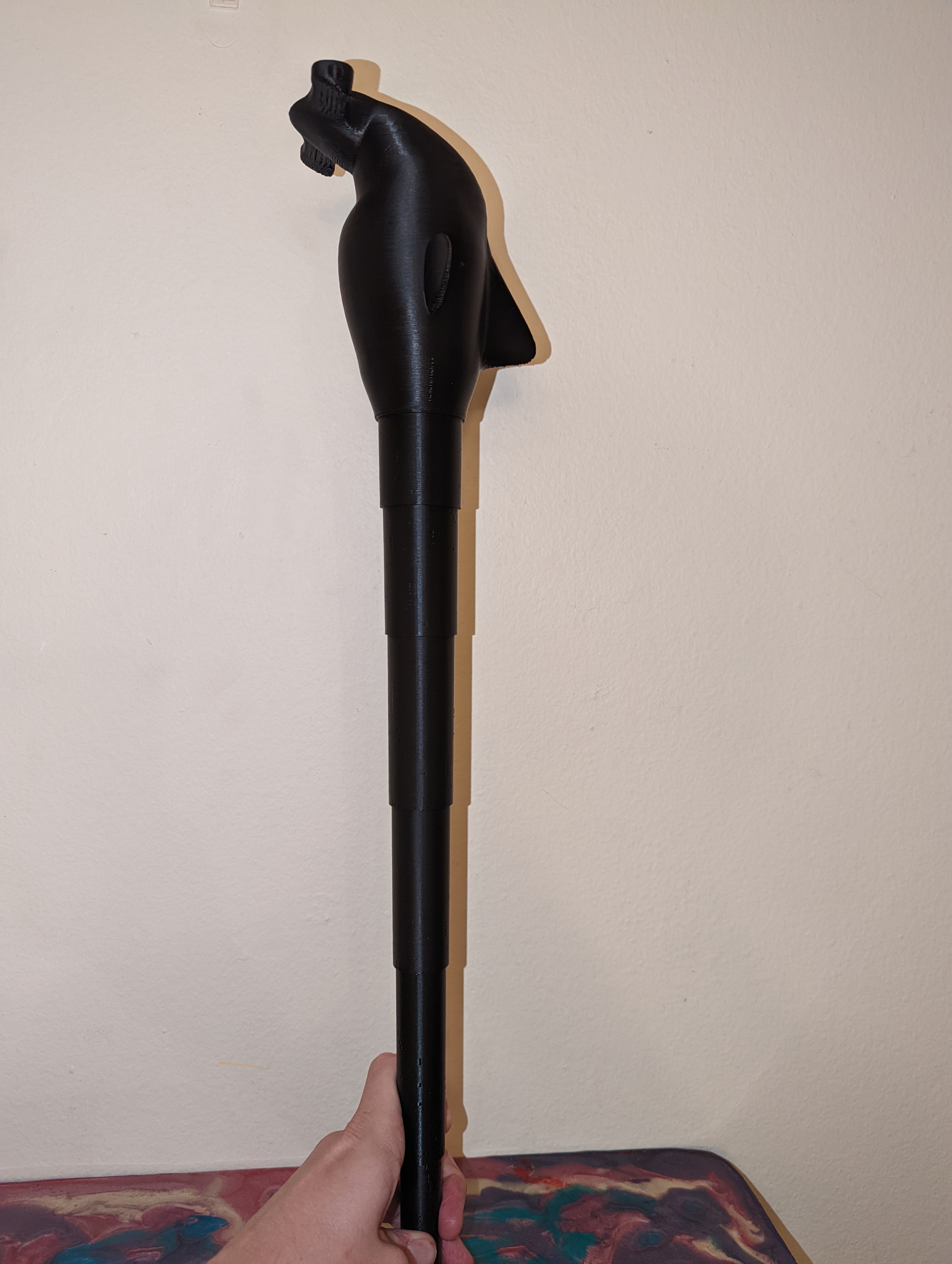 Hammerhead Collapsing Staff by deinfinityx | Download free STL model ...