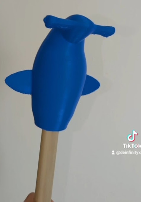 Hammerhead Collapsing Staff by deinfinityx | Download free STL model ...