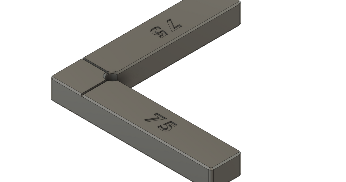 Pattern Square (Parametric) by John C | Download free STL model ...