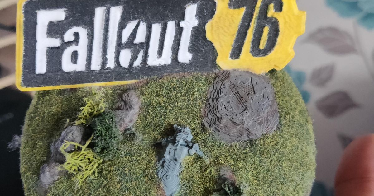 Fallout 76 Buried Power Armour Scene from Trailer by MrGlayden ...