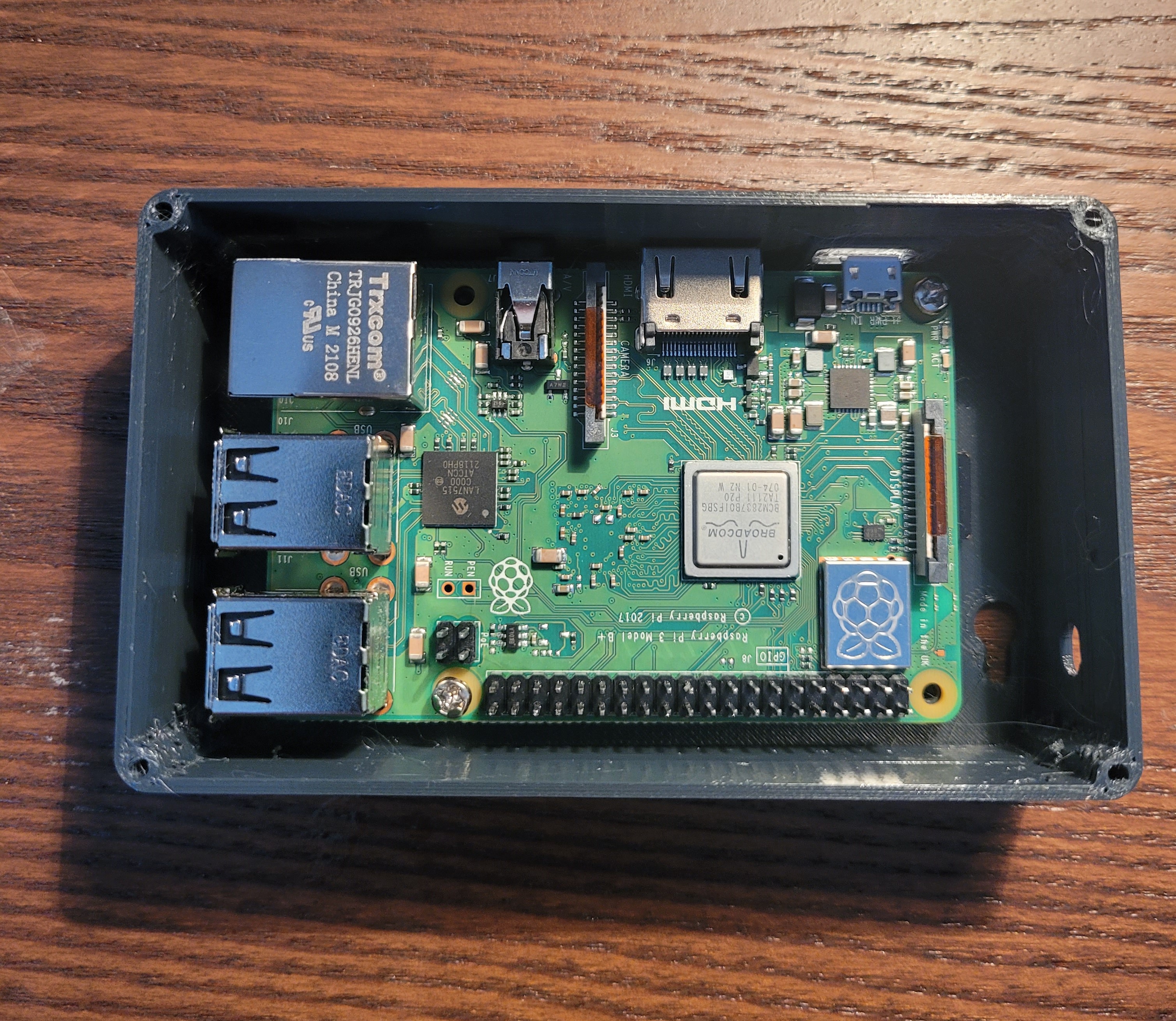 Raspberry Pi 3 3B 3B+ Enclosure Case by Arciello | Download free STL ... Raspberry Pi 3 3B 3B+ Enclosure Case by Arciello | Download free STL ...