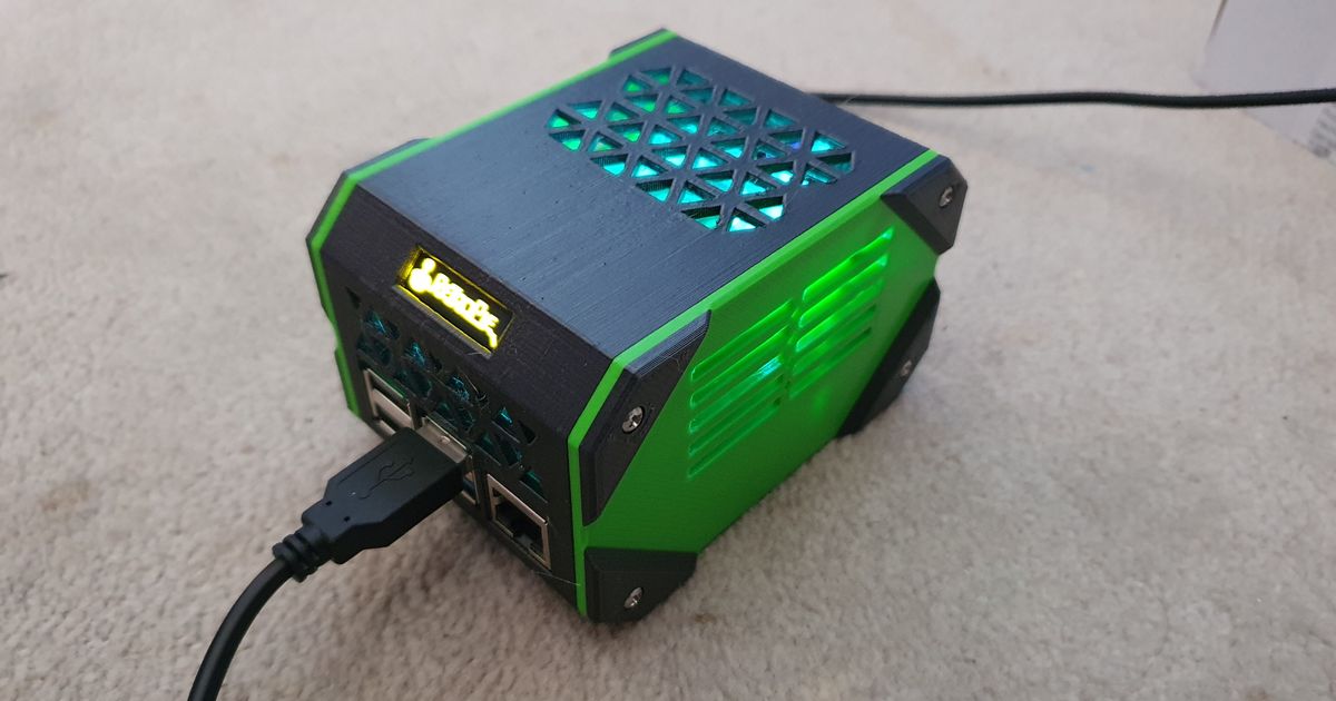 Raspberry Pi 3/4 Cases - ICE Tower Low Profile von smartroad ...