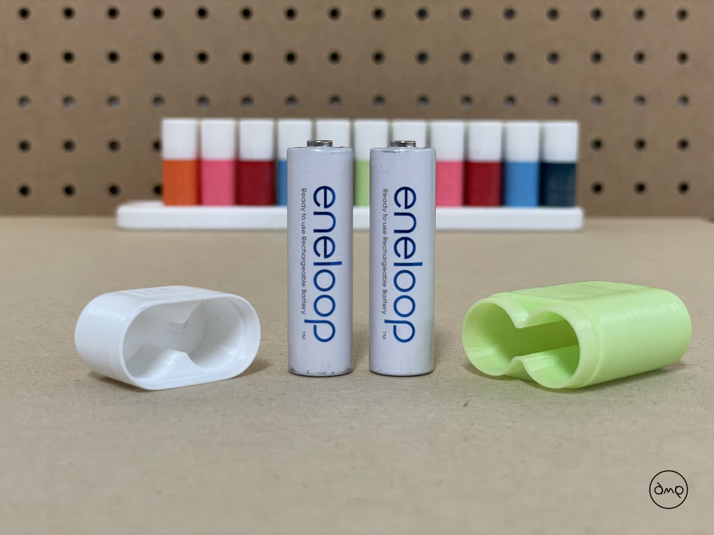 Battery Pod Case (AA & AAA) by DoMakePrint | Download free STL model ...
