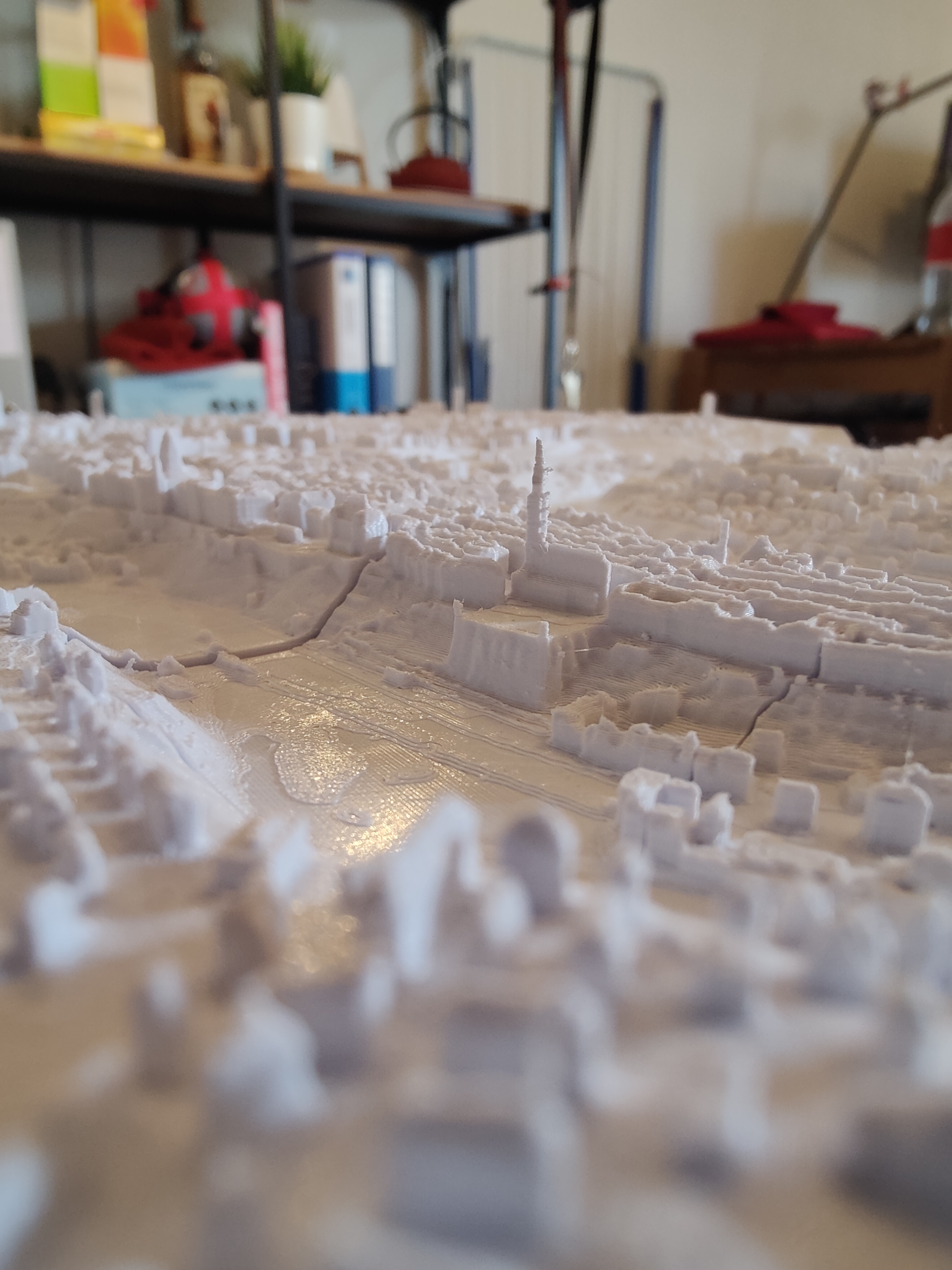 Topographic map - Bern, Switzerland by Lars Brockmann | Download free ...