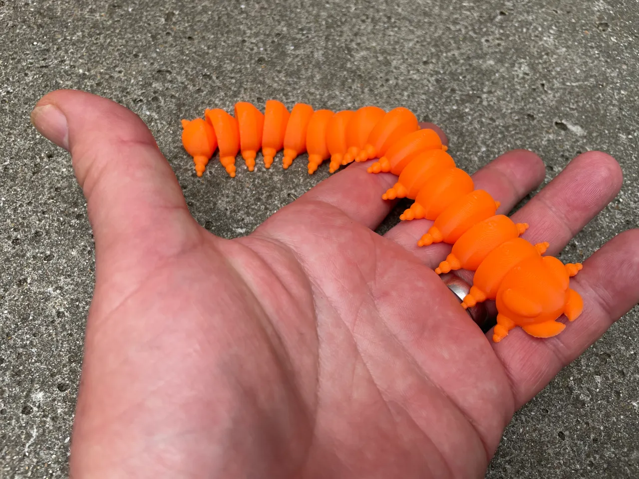 Articulated Centipede by Jimson | Download free STL model | Printables.com