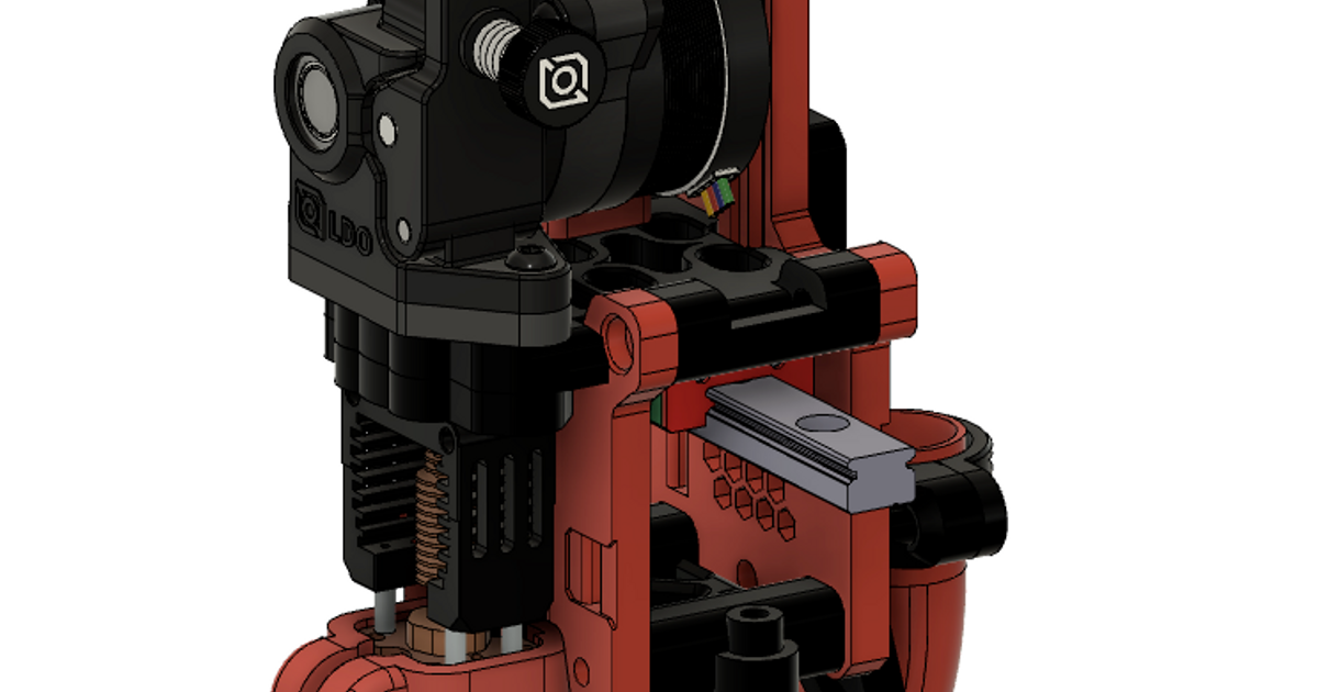 Custom VZBot printhead by Ujang Karnadi | Download free STL model ...