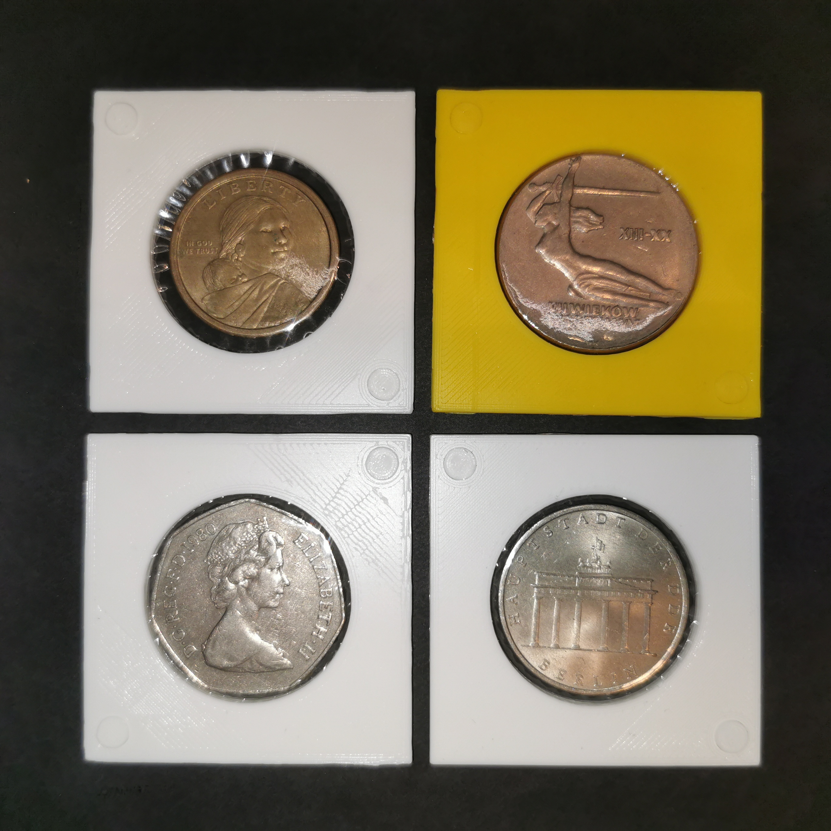 [8tm] Collectors coin holders - diameter between 16 and 42 mm by 8tm ...