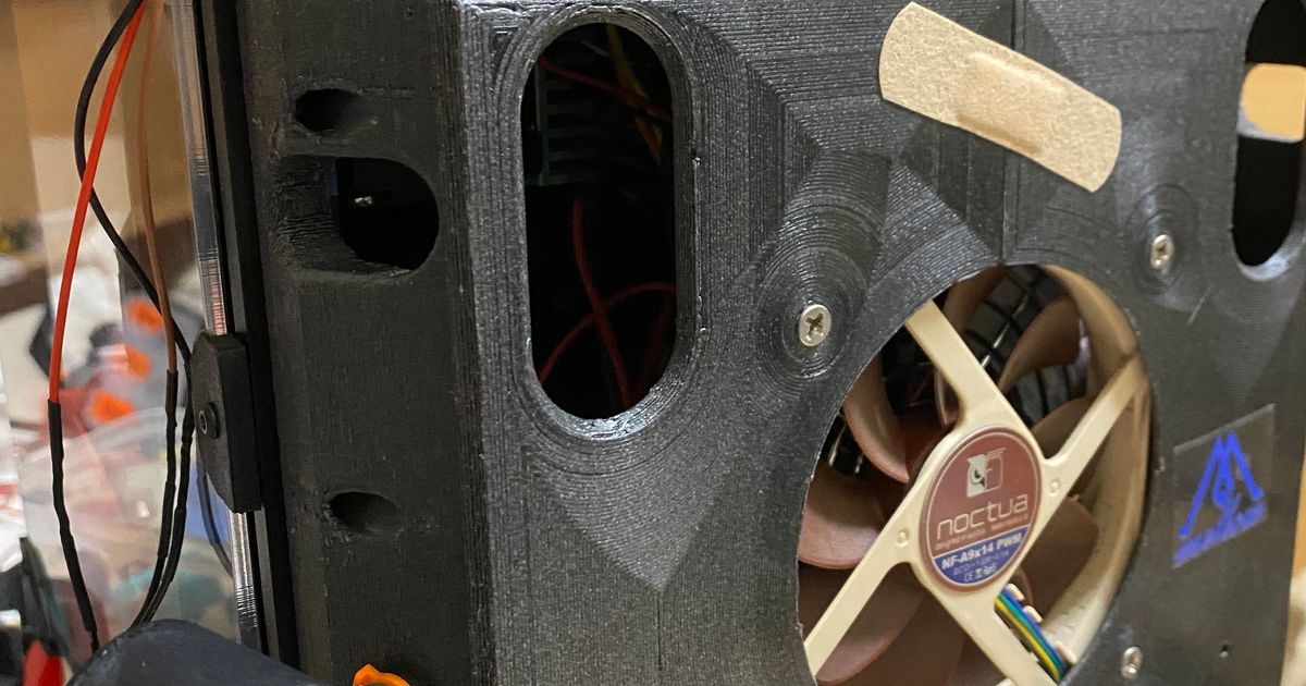 Voron V0.1 back extend panel by Lu123 | Download free STL model ...