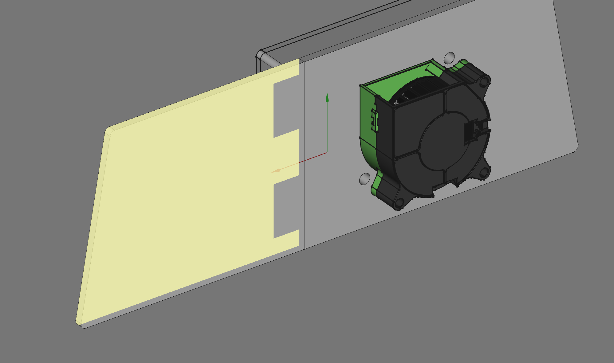 Voron V0.1 top panel filter by Lu123 | Download free STL model ...