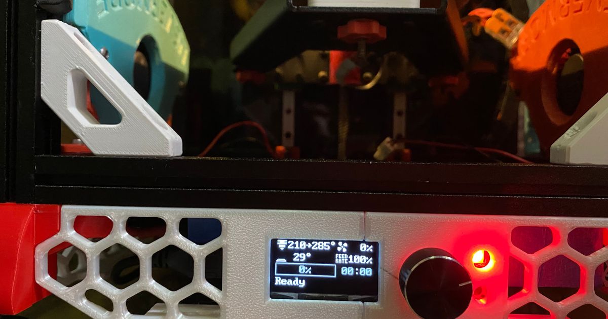 Voron V0.1 skirt for V0 display by Lu123 | Download free STL model ...