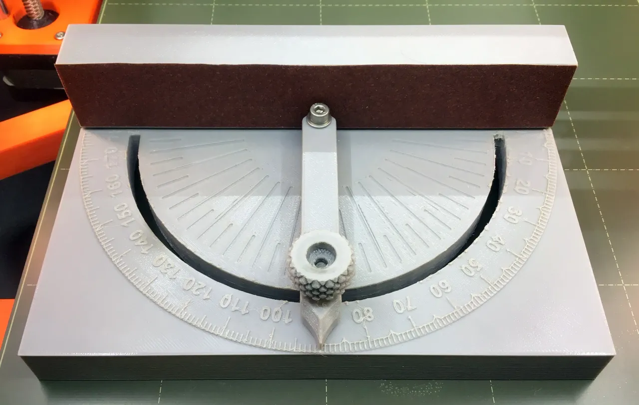 Precision Miter Sanding Tool for Model Making V2 by harbormaster ...