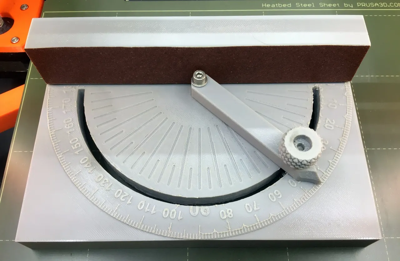 Precision Miter Sanding Tool for Model Making V2 by harbormaster ...