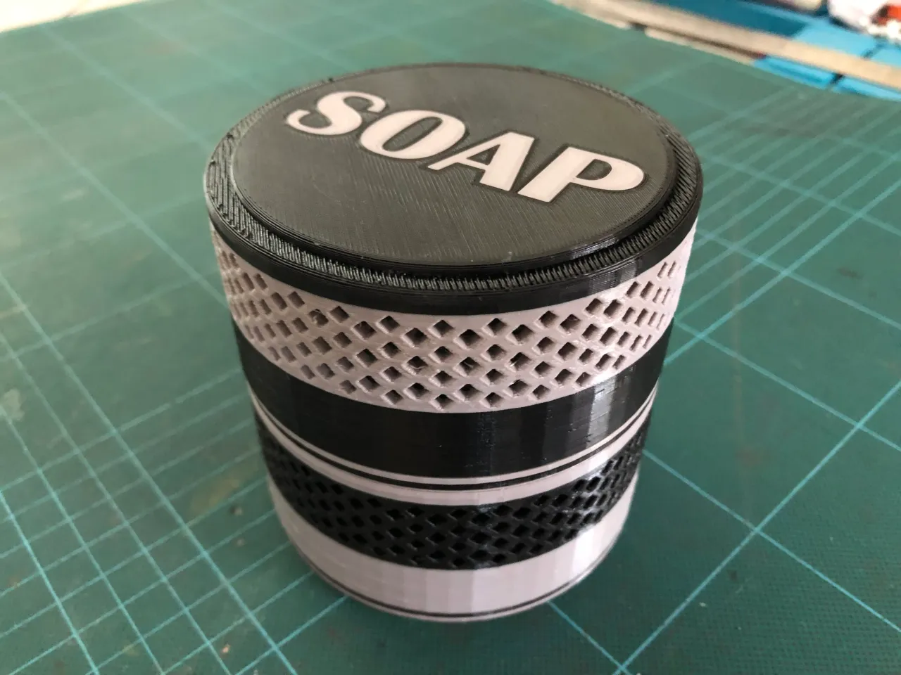 Stackable Round Soap Box by Regis | Download free STL model ...