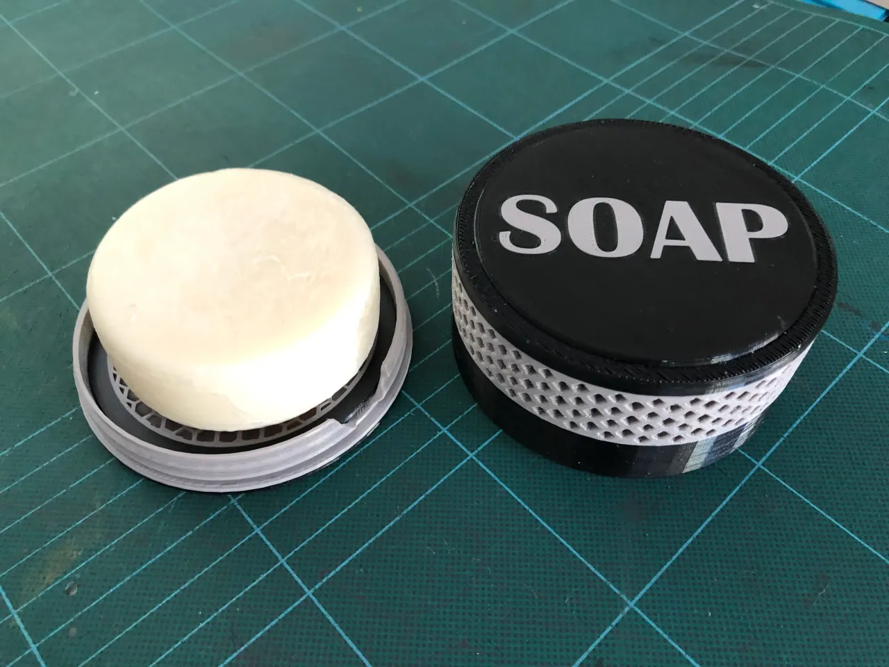 Stackable Round Soap Box by Regis | Download free STL model ...