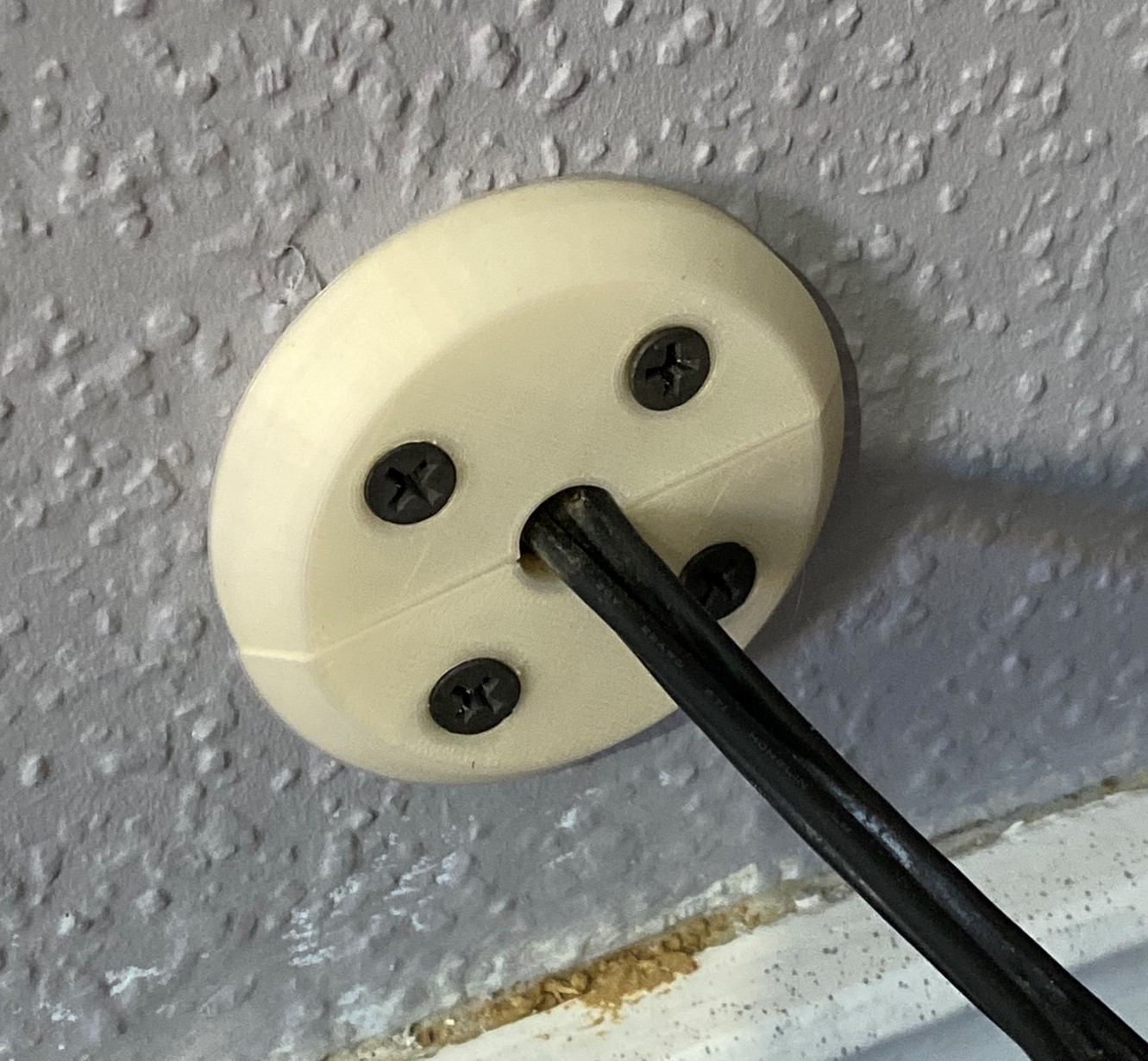Cable Cover Wall by Vinum Aularum | Download free STL model ...