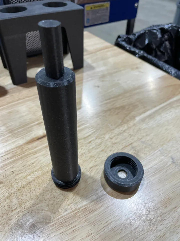 Spring Loaded Sharpie Holder for CNC Machine by James York | Download ...