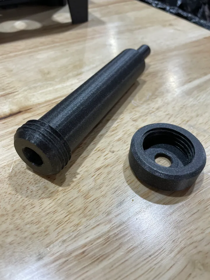 Spring Loaded Sharpie Holder for CNC Machine by James York | Download ...