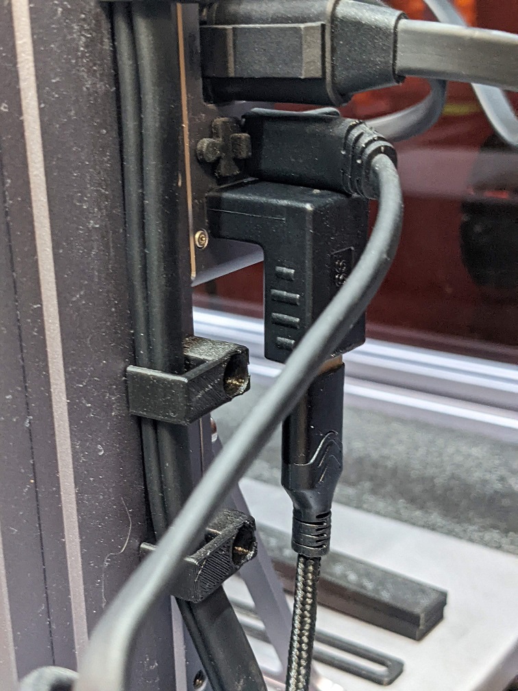 Snapmaker Enclosure USB Extension Holder by salois | Download free STL ...
