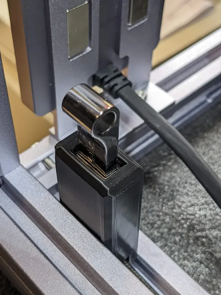 Snapmaker Enclosure USB Extension Holder by salois | Download free STL ...