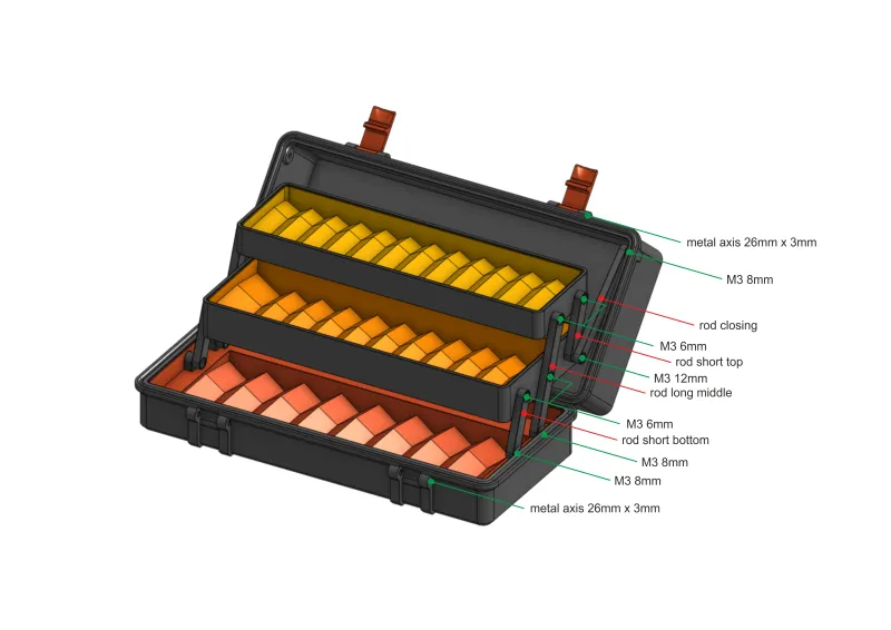 Battery box STEP by Michal Fanta | Download free STL model | Printables.com