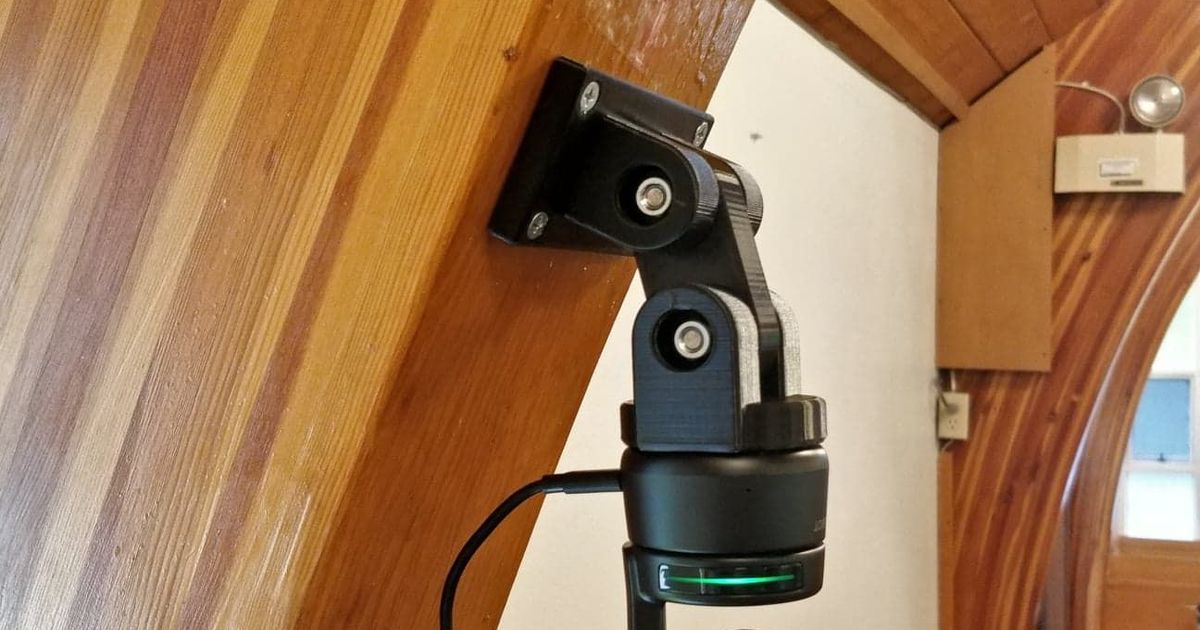 OBSBOT Tiny and OBSBOT Tiny 4K adjustable angle camera mounting bracket ...