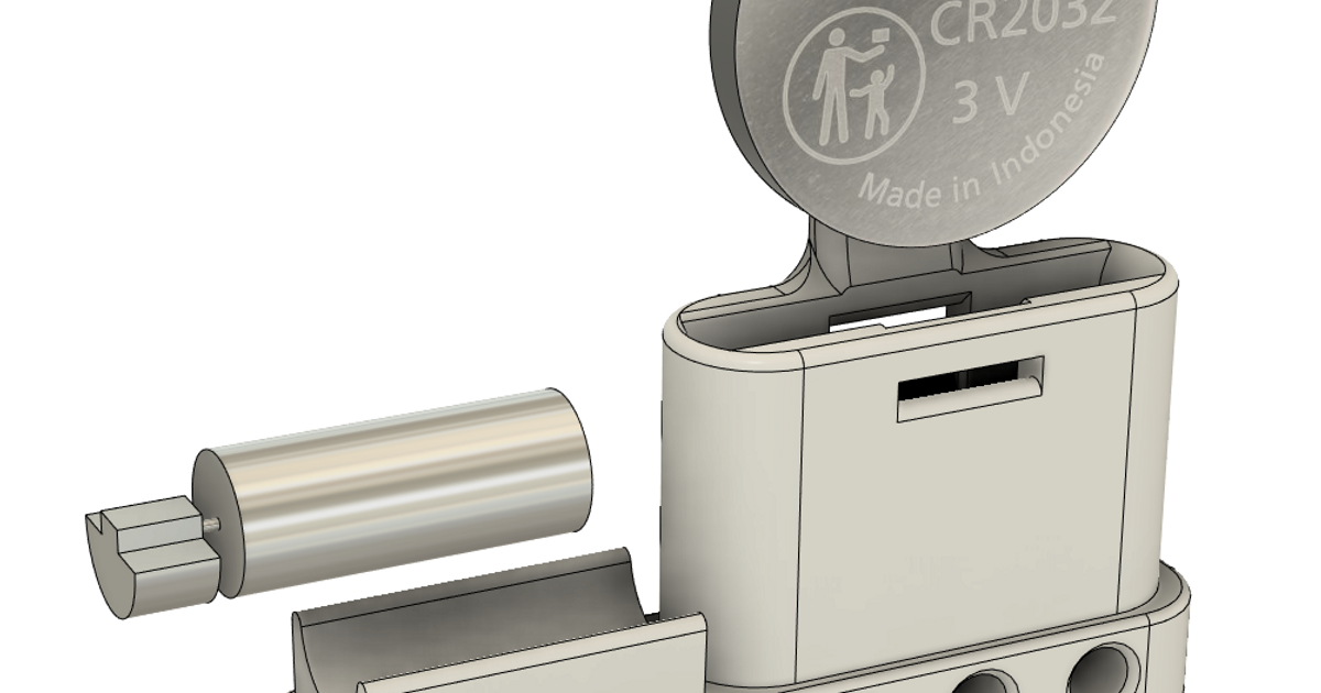 Bristle Bot Chassis by Nick Largent | Download free STL model ...