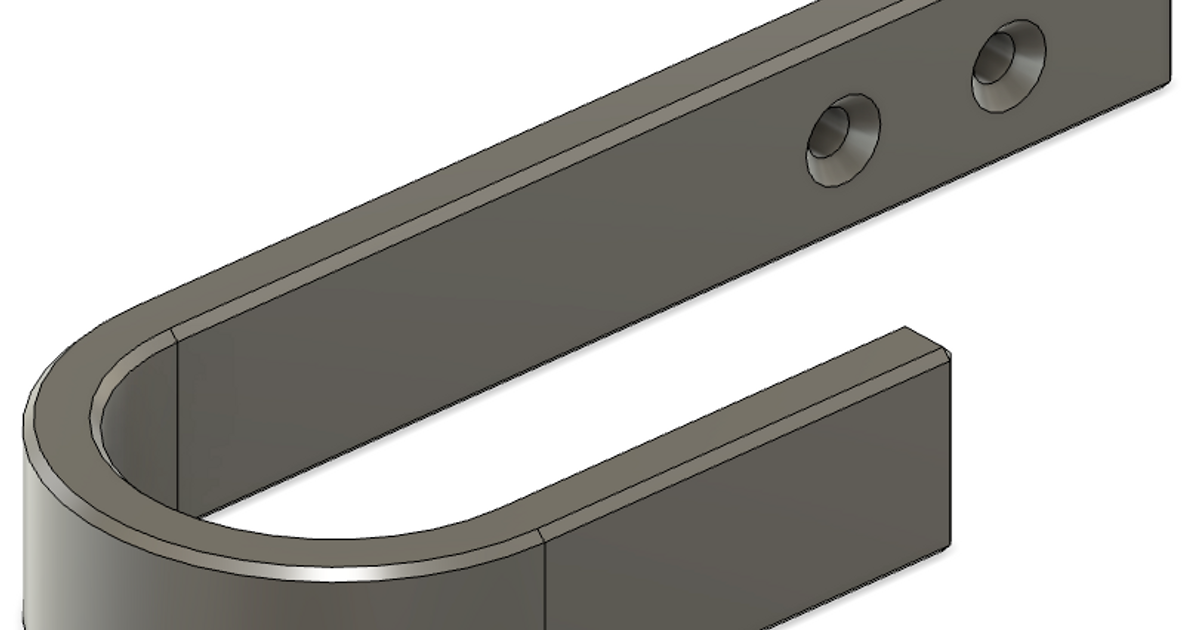 Basic Wall Hook by Dev-In Labs | Download free STL model | Printables.com