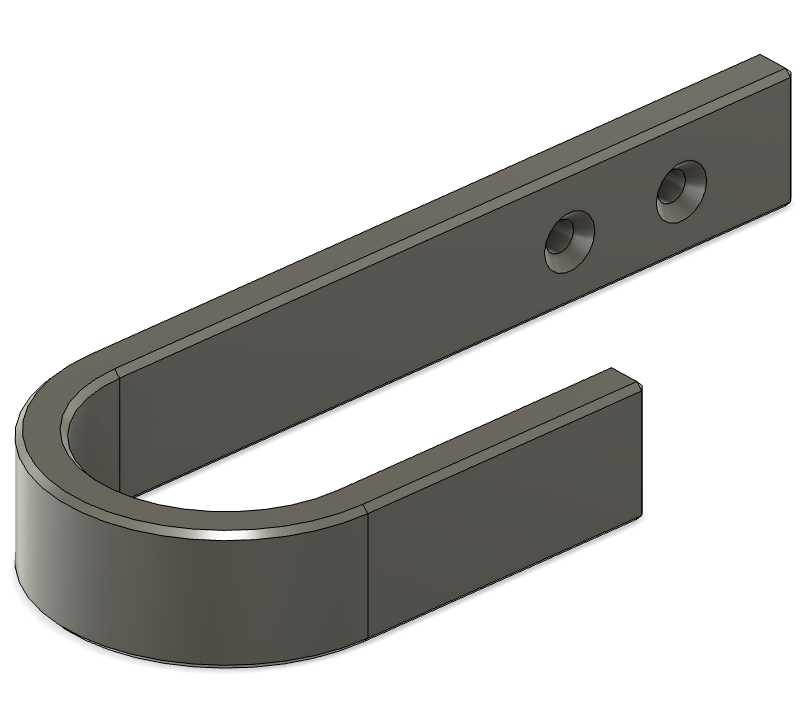 Basic Wall Hook by Dev-In Labs | Download free STL model | Printables.com