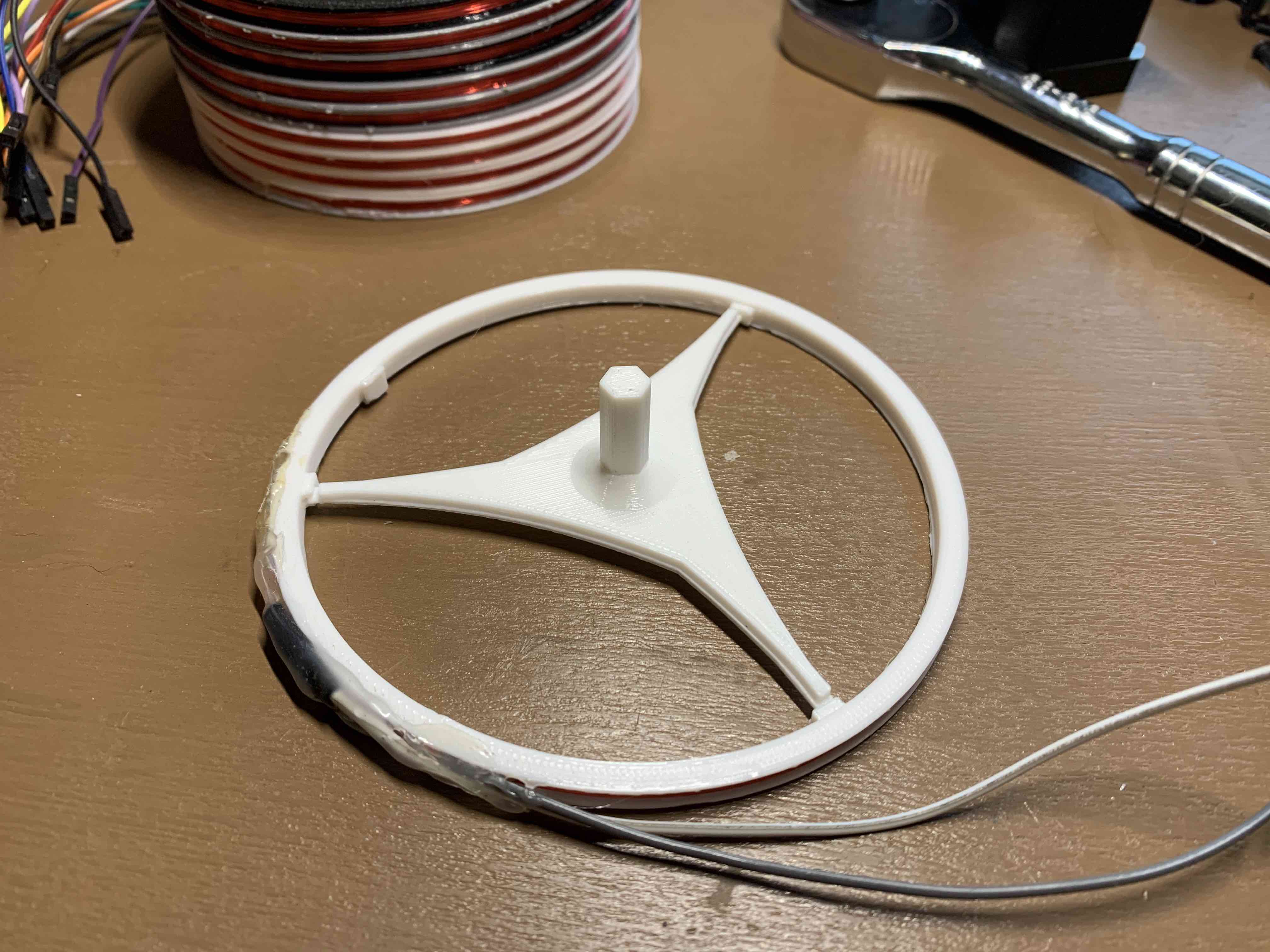 10cm Loop Antenna Jig by WesYarber | Download free STL model ...