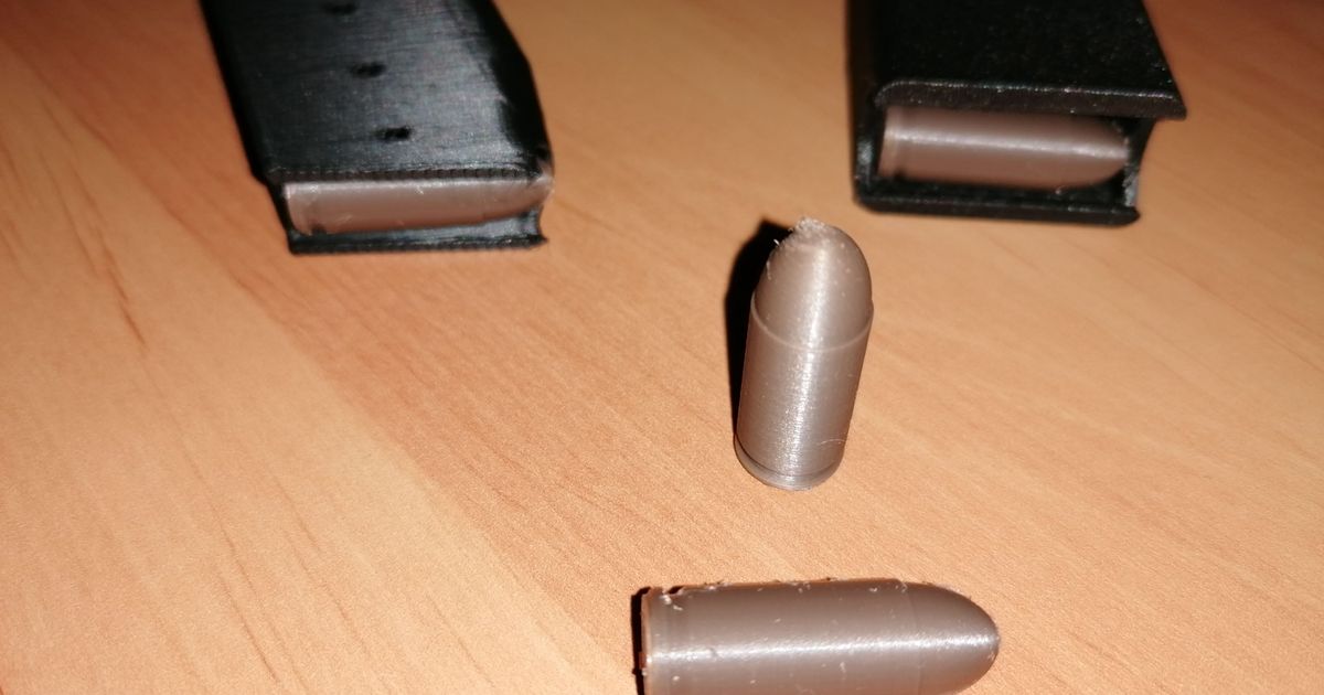 9mm Parabellum bullet by l'Artilier | Download free STL model ...