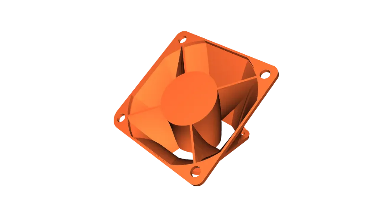 60mm to 40mm Fan Adapter by Steffla | Download free STL model ...