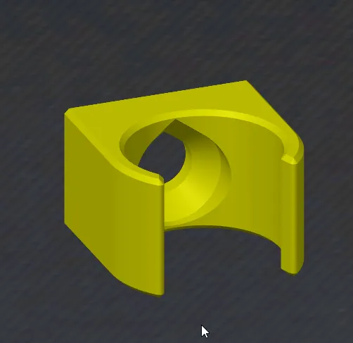 Electric cable clamp 16mm by raf_ds | Download free STL model ...